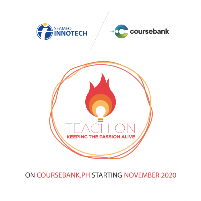 Teach On to run on Coursebank starting November - SEAMEO INNOTECH