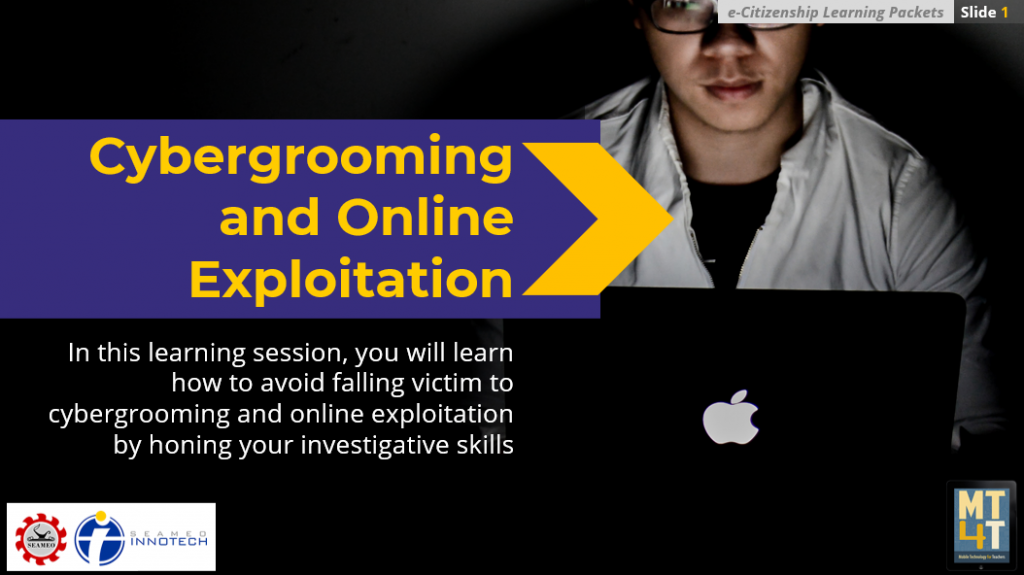 Learning Packet: Cybergrooming - SEAMEO INNOTECH