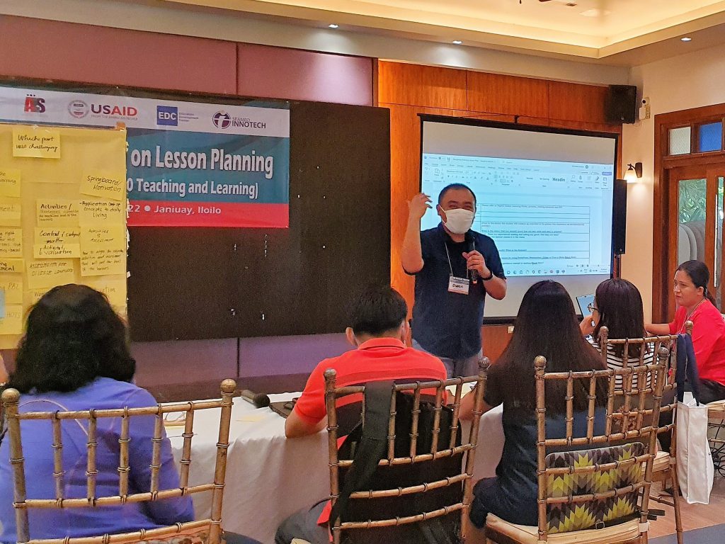 INNOTECH conducts training program for ALS implementers in Iloilo ...