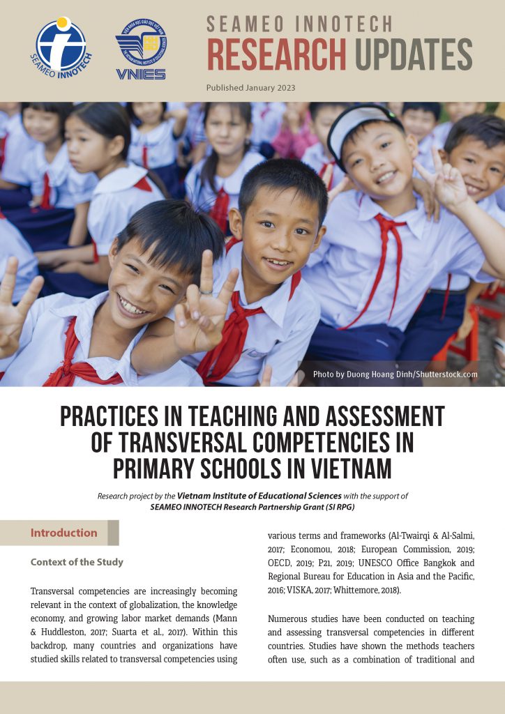 Practices in Teaching and Assessment of Transversal Competencies in ...