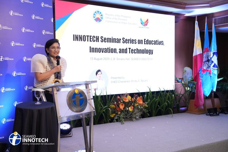 INNOTECH Seminar Series on Education, Innovation and Technology | Seminar 4 - SEAMEO INNOTECH